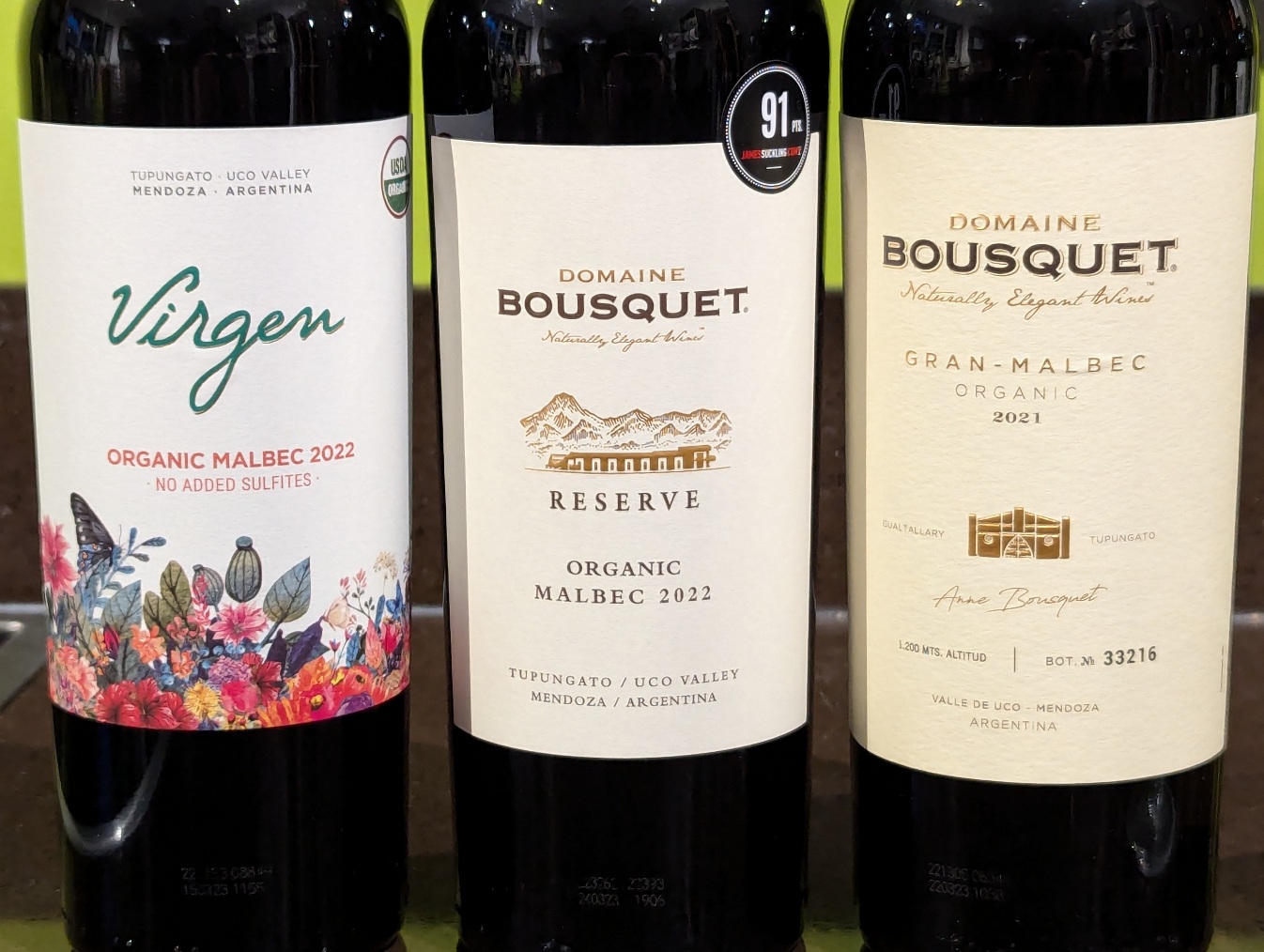Three Domaine Bousquet Malbecs – Wine Drinker