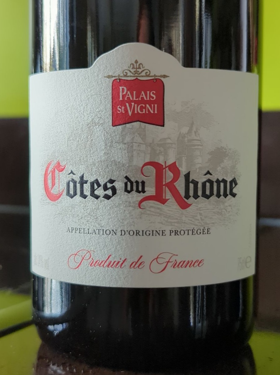 Palais St Vigni Côtes du Rhône – Wine Drinker